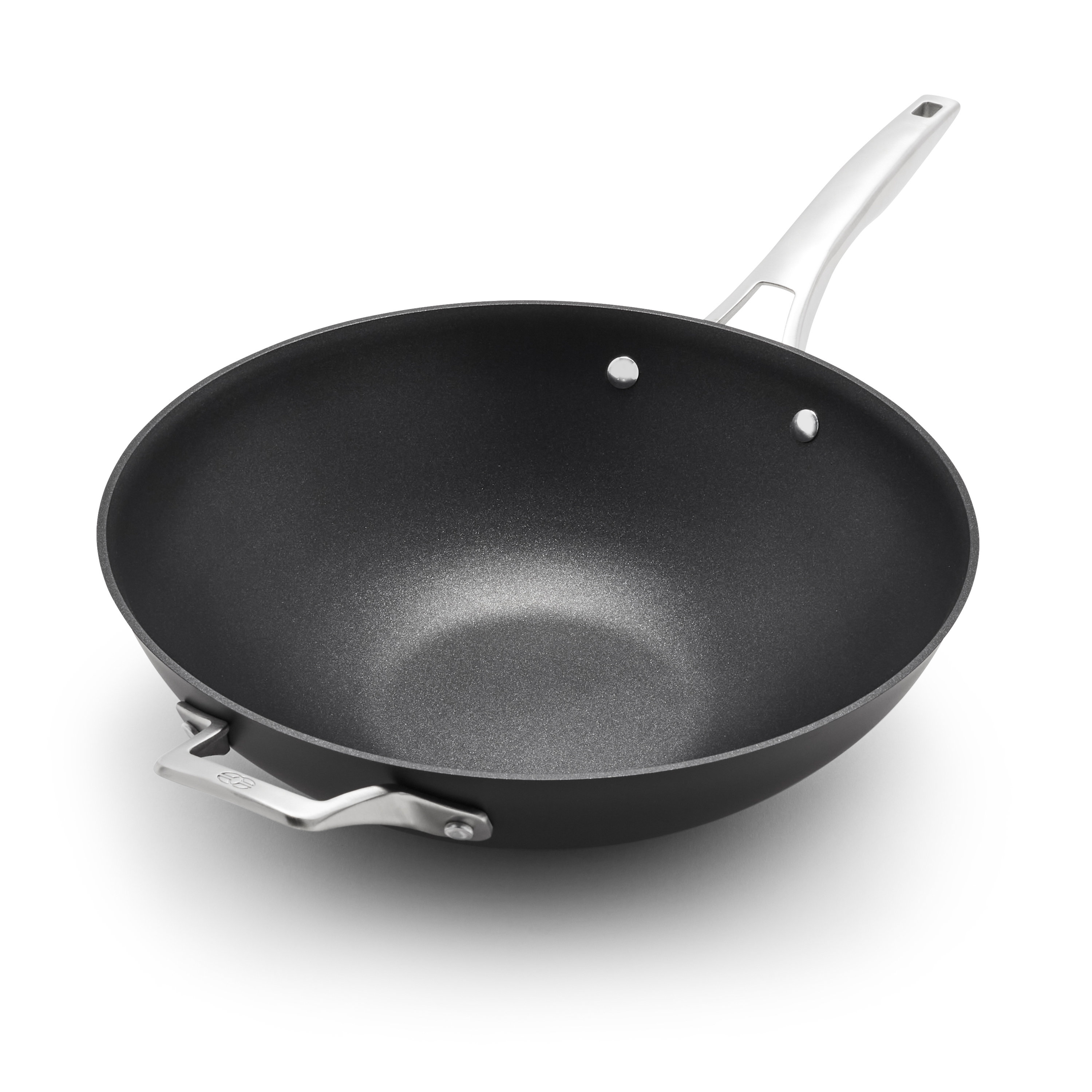 Calphalon Premier Hard-Anodized Nonstick 13" Flat Wok & Reviews | Wayfair