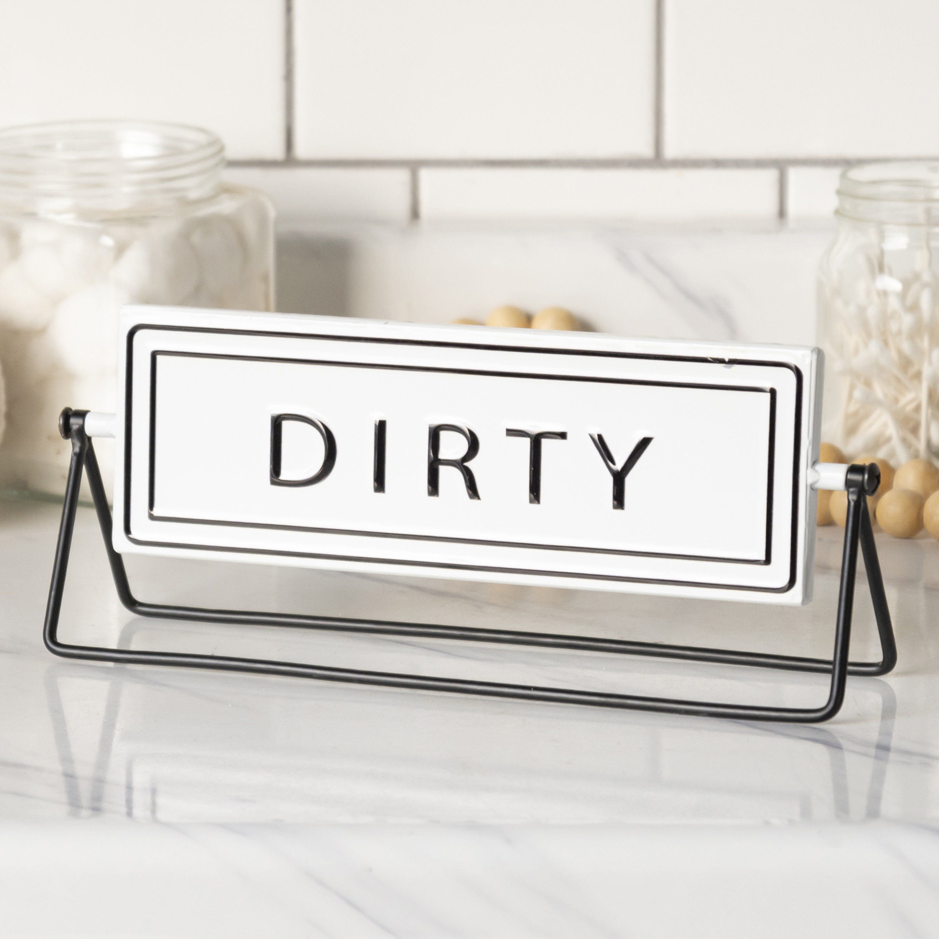 American Mercantile METAL SIGN "DIRTY" | Wayfair