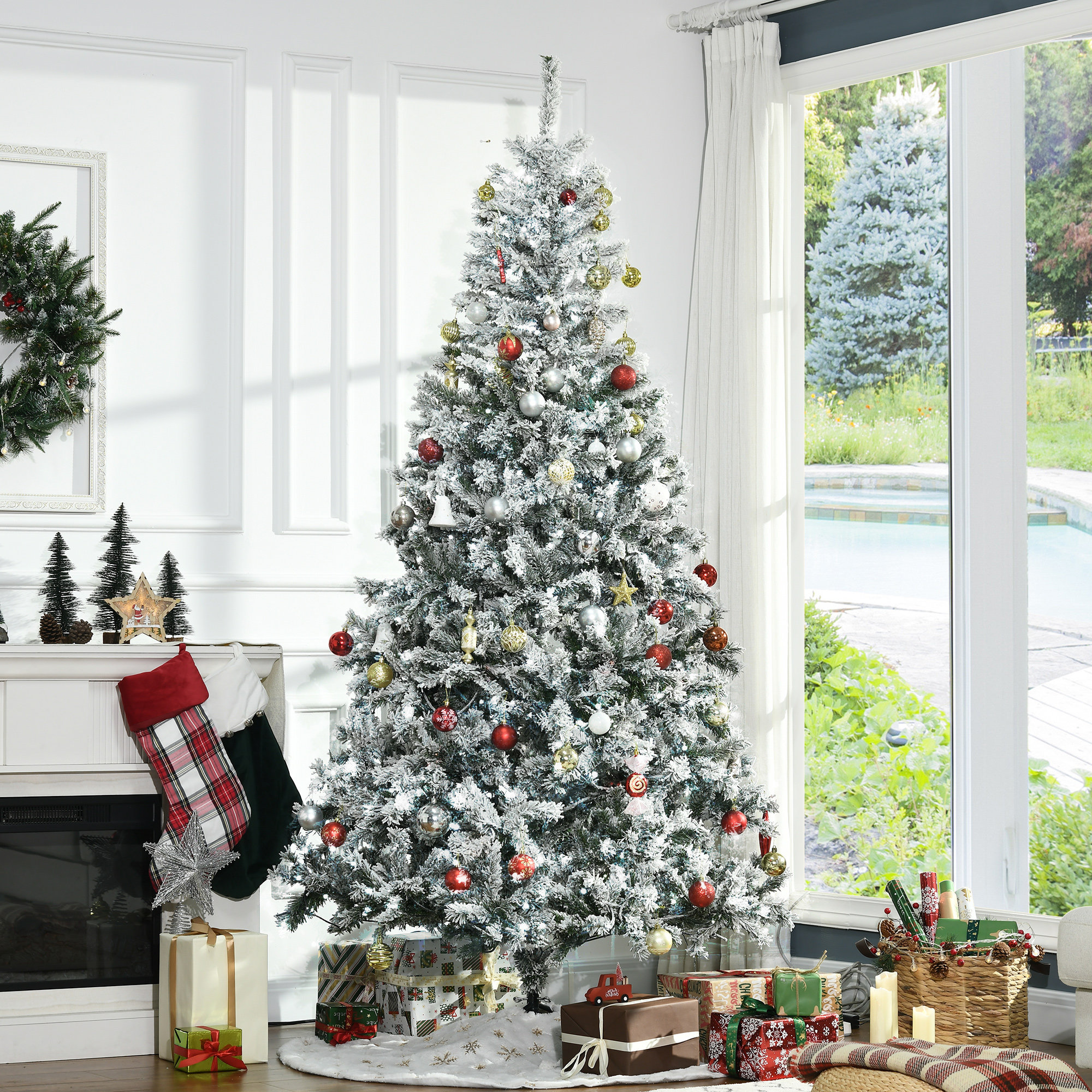 The Holiday Aisle® 6' Christmas Tree | Wayfair