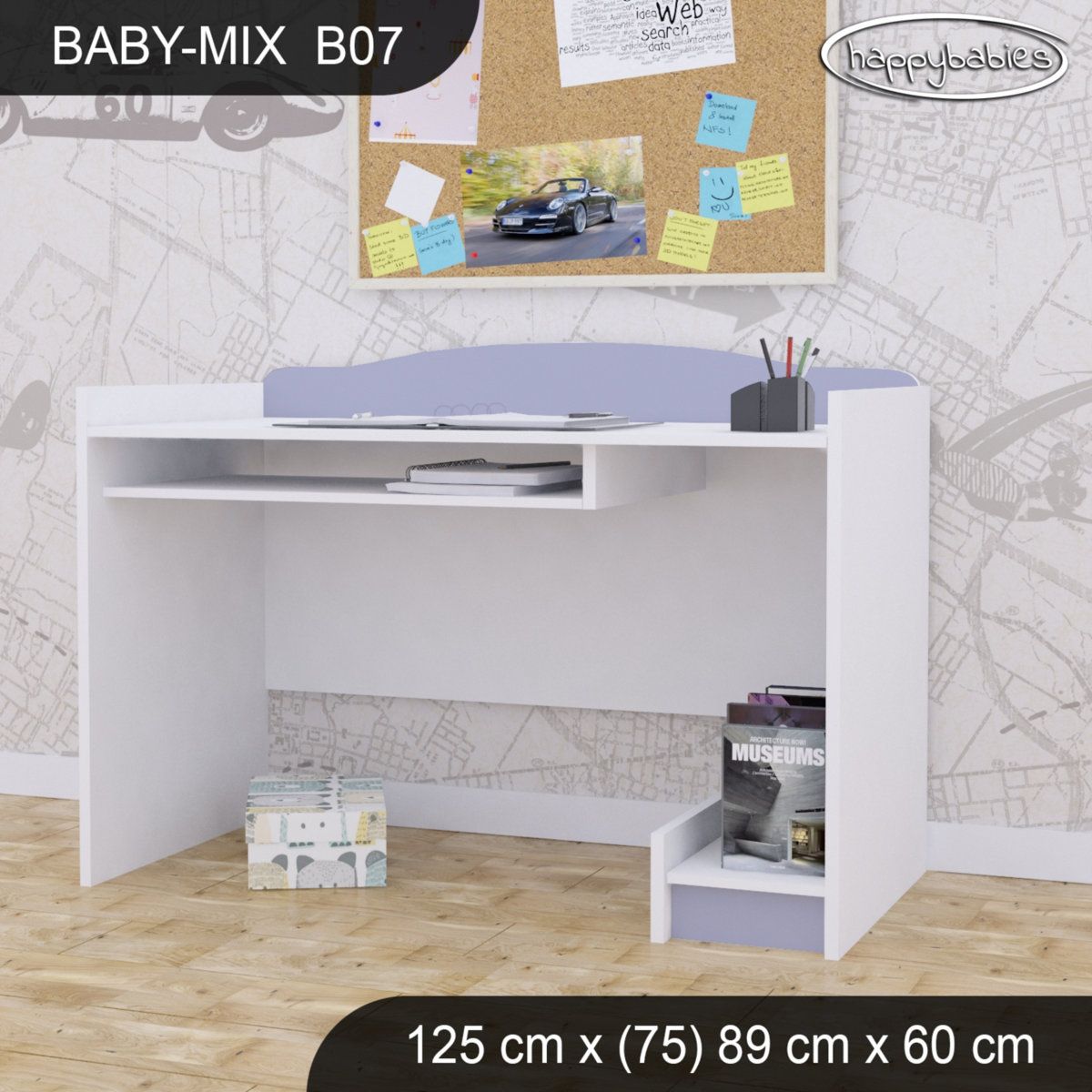 Happy Babies 100cm W Computer Desk | Wayfair.ie