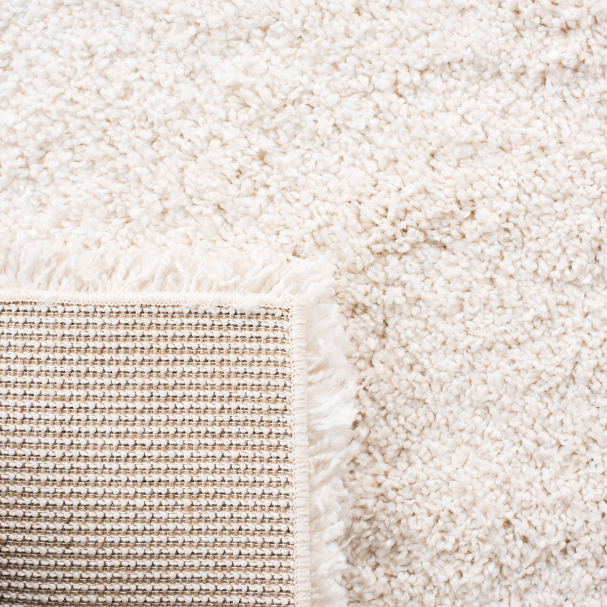 Latitude Run® Royal Shag 100 Performance Solid Color Rug & Reviews ...