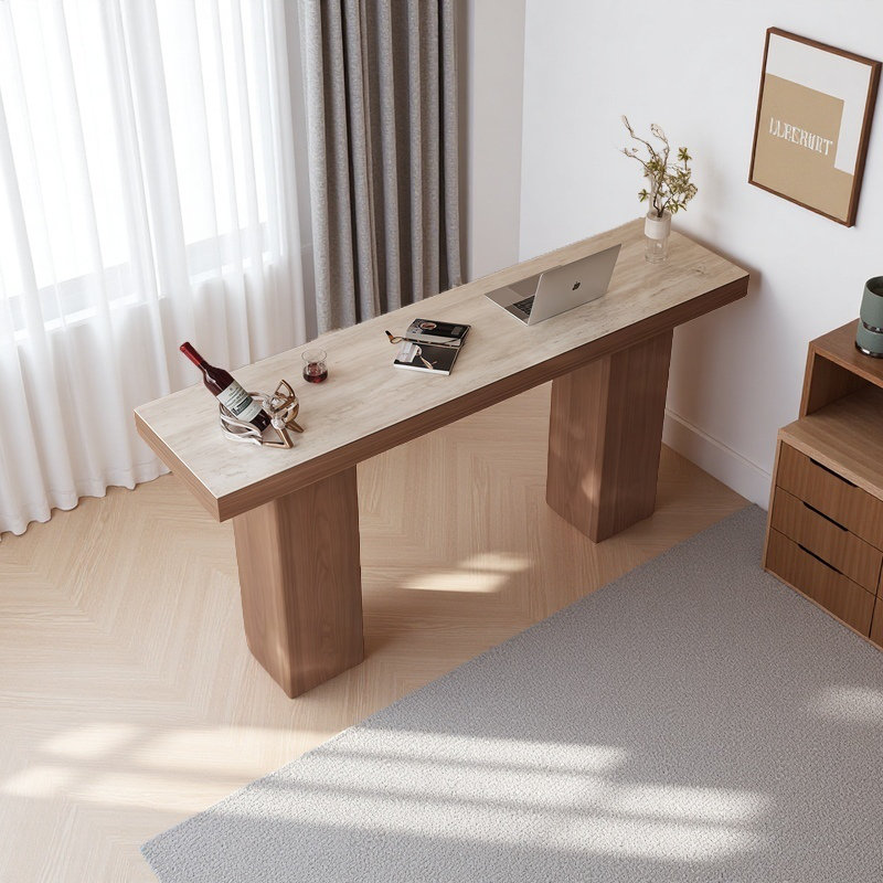 Hokku Designs Medieval wind tunnel stone slab bar table. | Wayfair