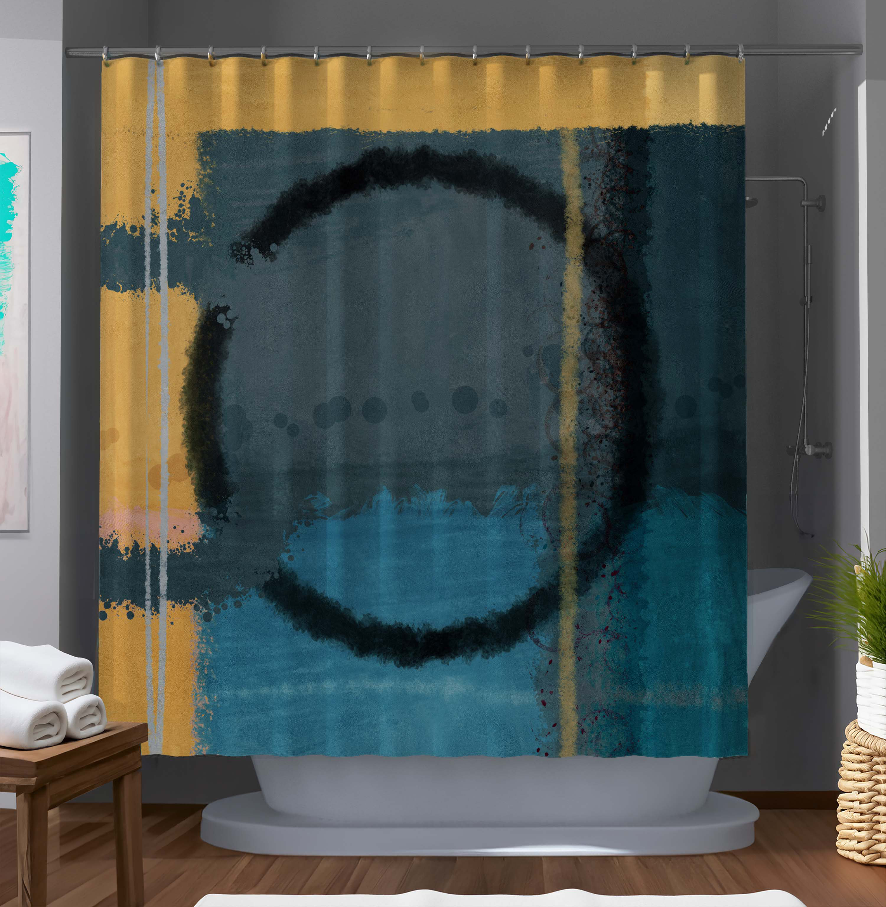 East Urban Home Daquarious Shower Curtain | Wayfair
