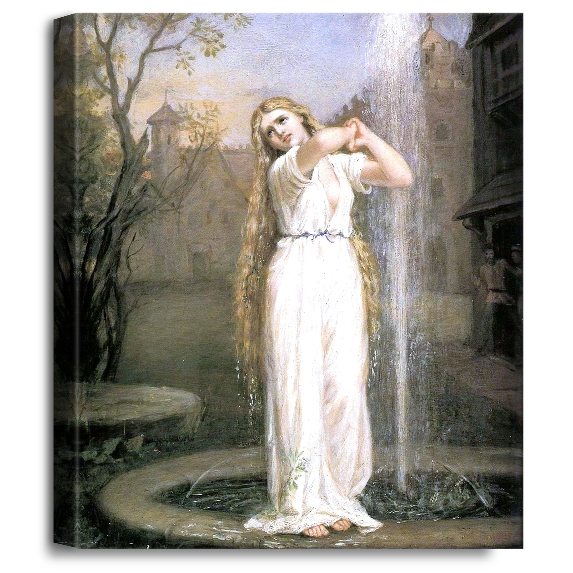 Vault W Artwork Ondine by John William Waterhouse Painting ...