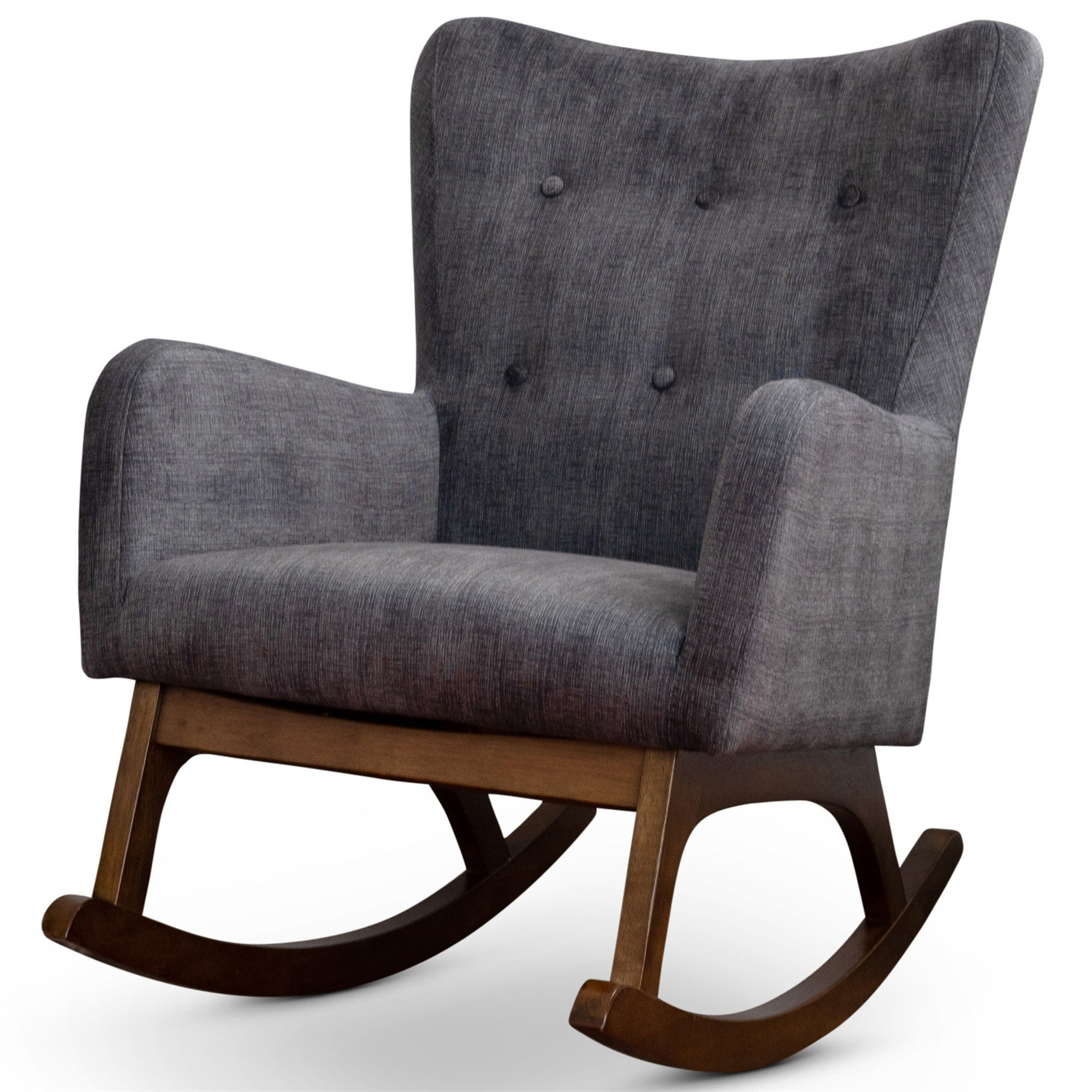 Corrigan Studio® Alistair Solid Wood Rocking Chair | Wayfair