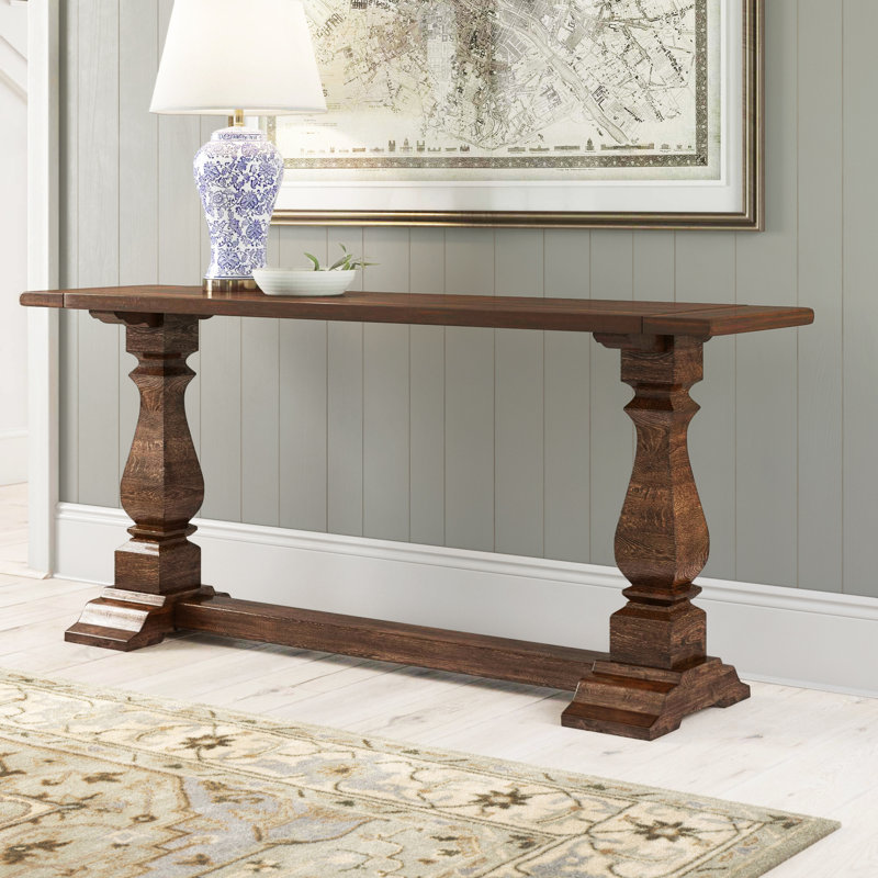 Birch Lane™ Karla 72" Solid Wood Console Table & Reviews | Wayfair