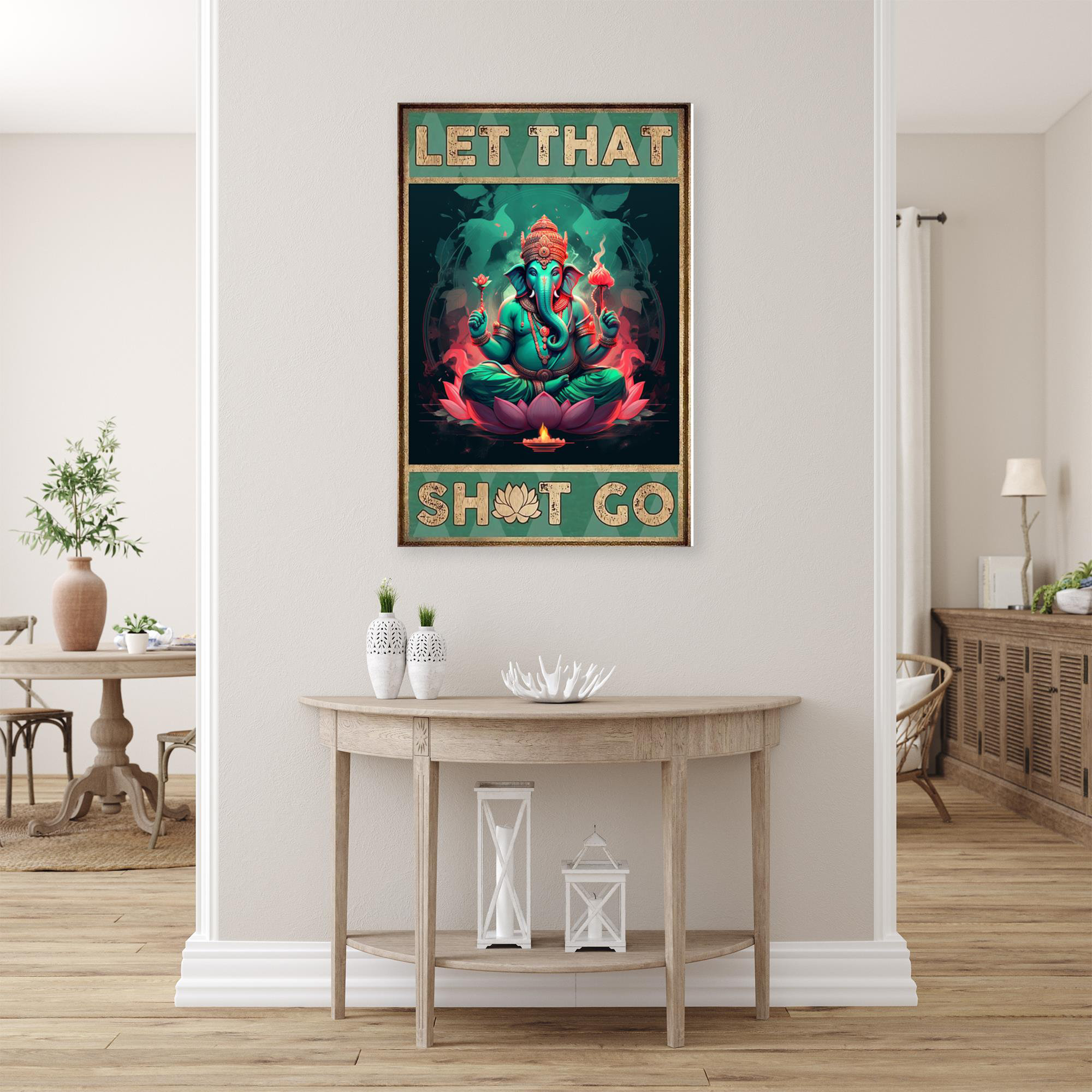 Trinx Let That Shot Go - 1 Piece Rectangle Graphic Art Print On Wrapped ...