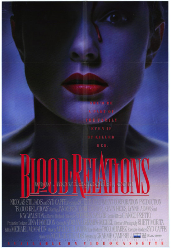 Posterazzi Blood Relations Movie Poster (11 X 17) - Item # MOVED6888 ...