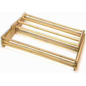 Novond Collapsible Folding Bamboo Laundry Drying Rack for Drying ...