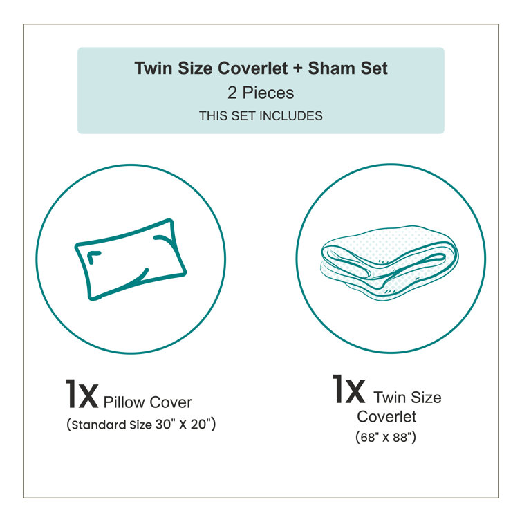Ambesonne Coverlet Set | Wayfair