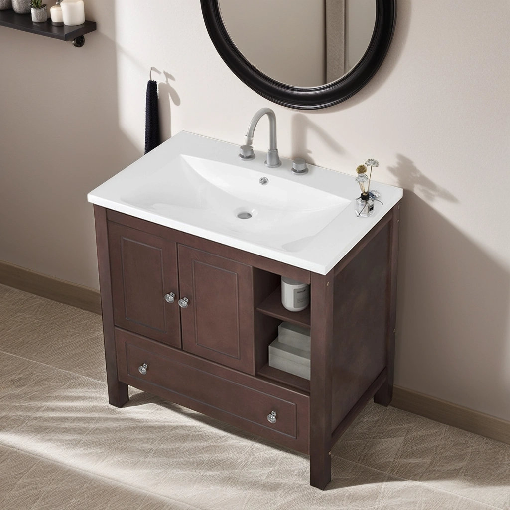 Winston Porter Onaje 30" Single Bathroom Vanity Set | Wayfair