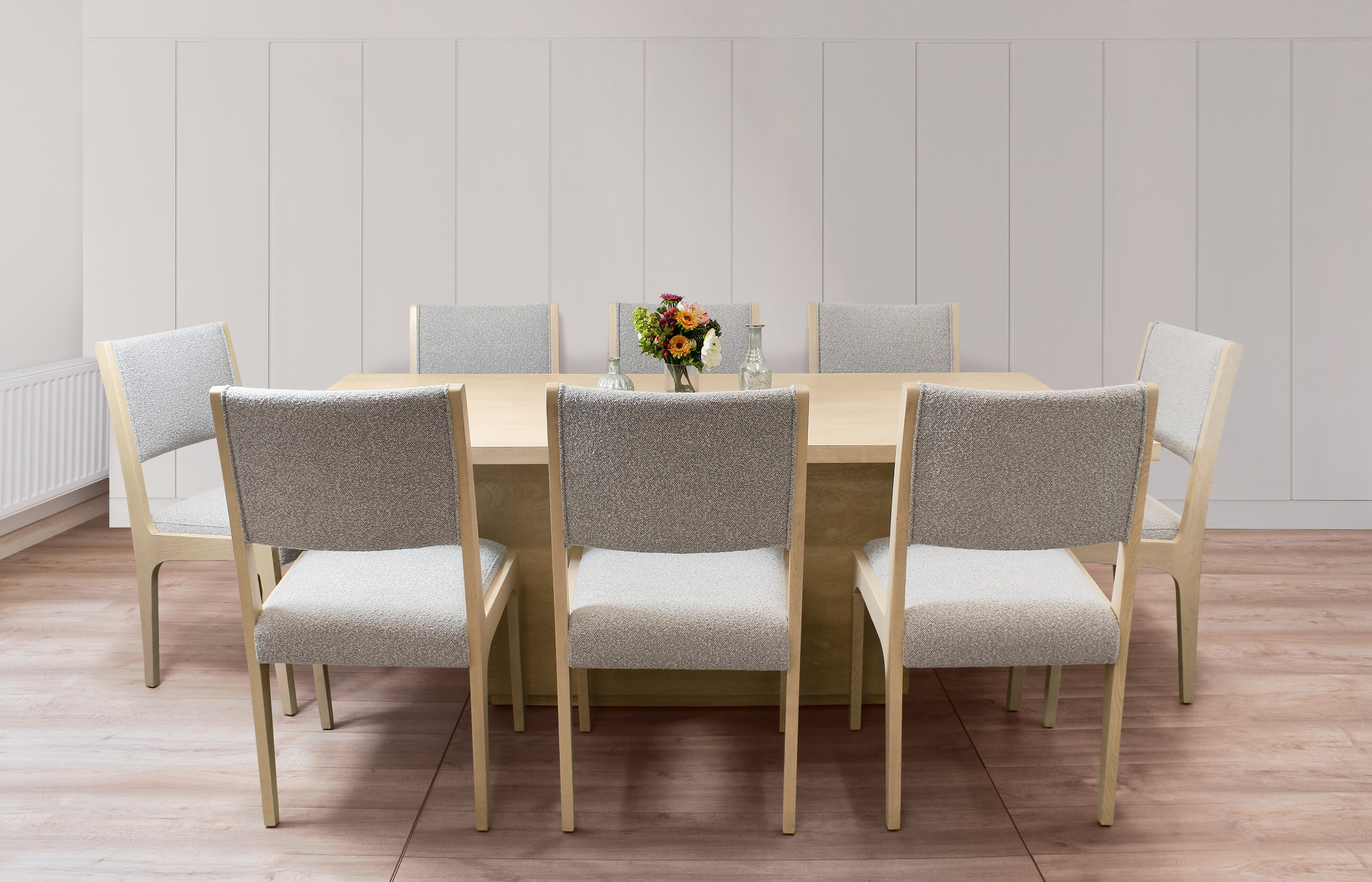 Hokku Designs Porschia 8 - Person Solid Wood Dining Set - Wayfair Canada