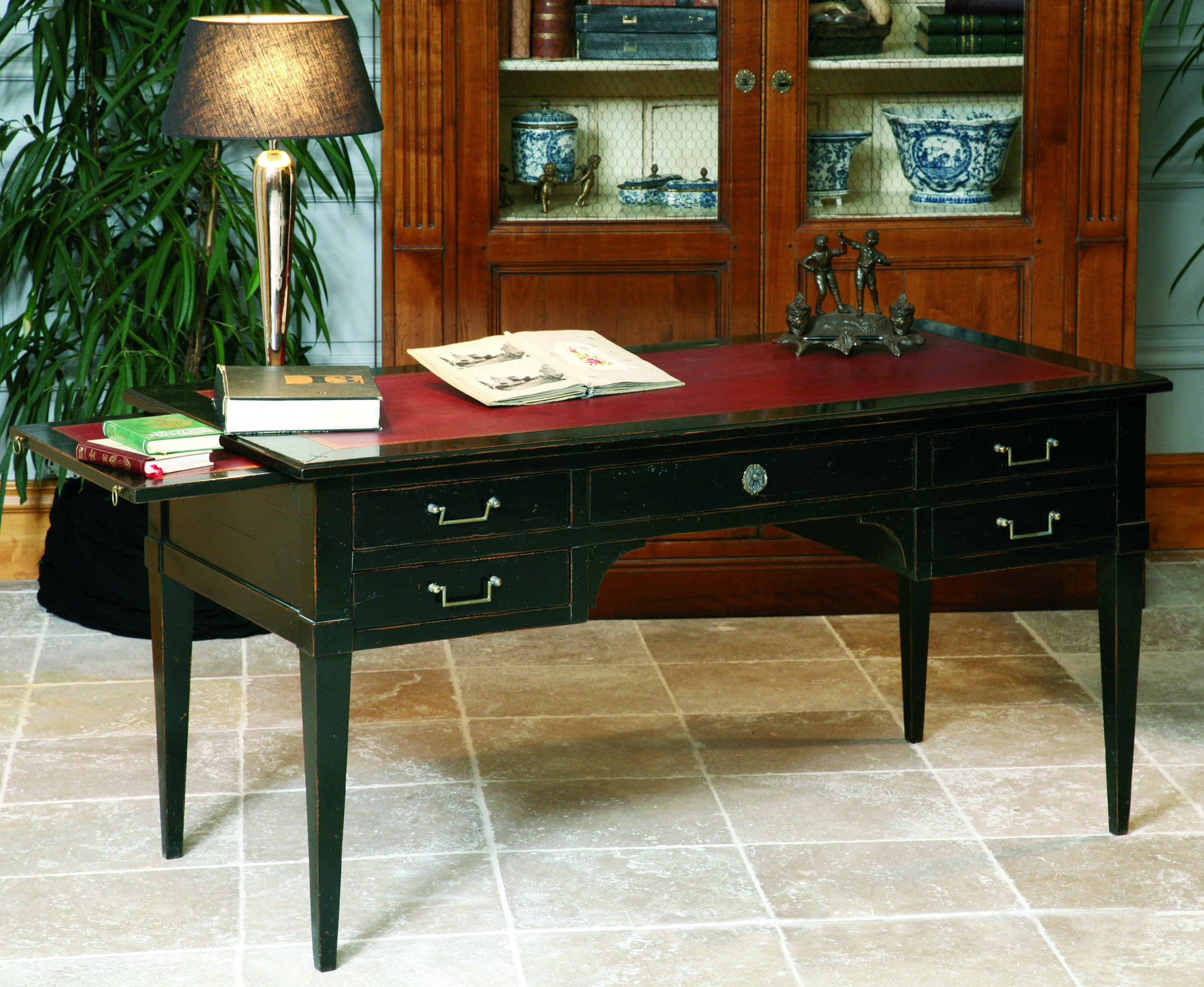 Michel Ferrand Ministre Solid Wood Desk | Perigold