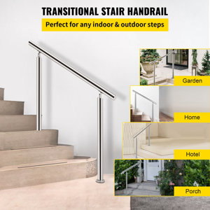 VEVOR Handrail for Outdoor Step | Wayfair