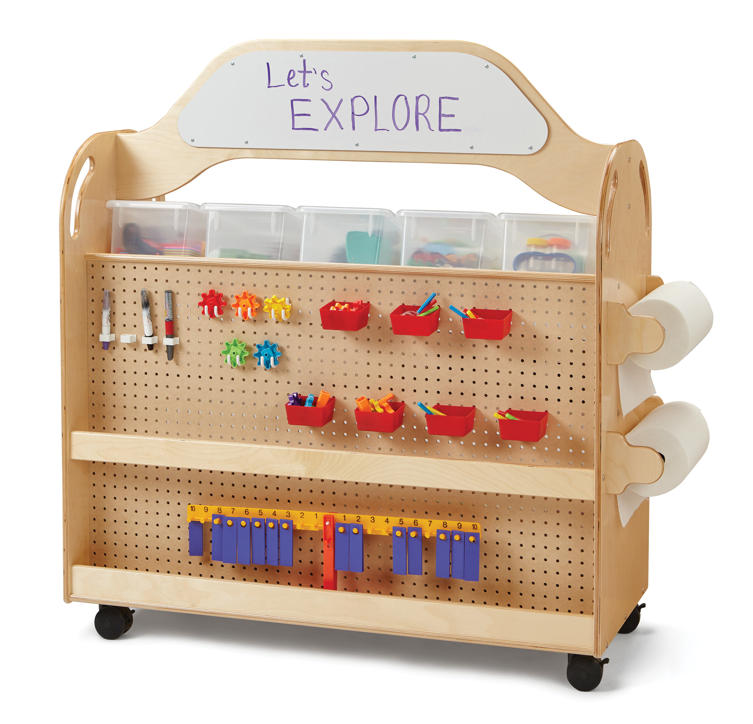 Jonti-Craft® STEAM Multimedia Cart | Wayfair