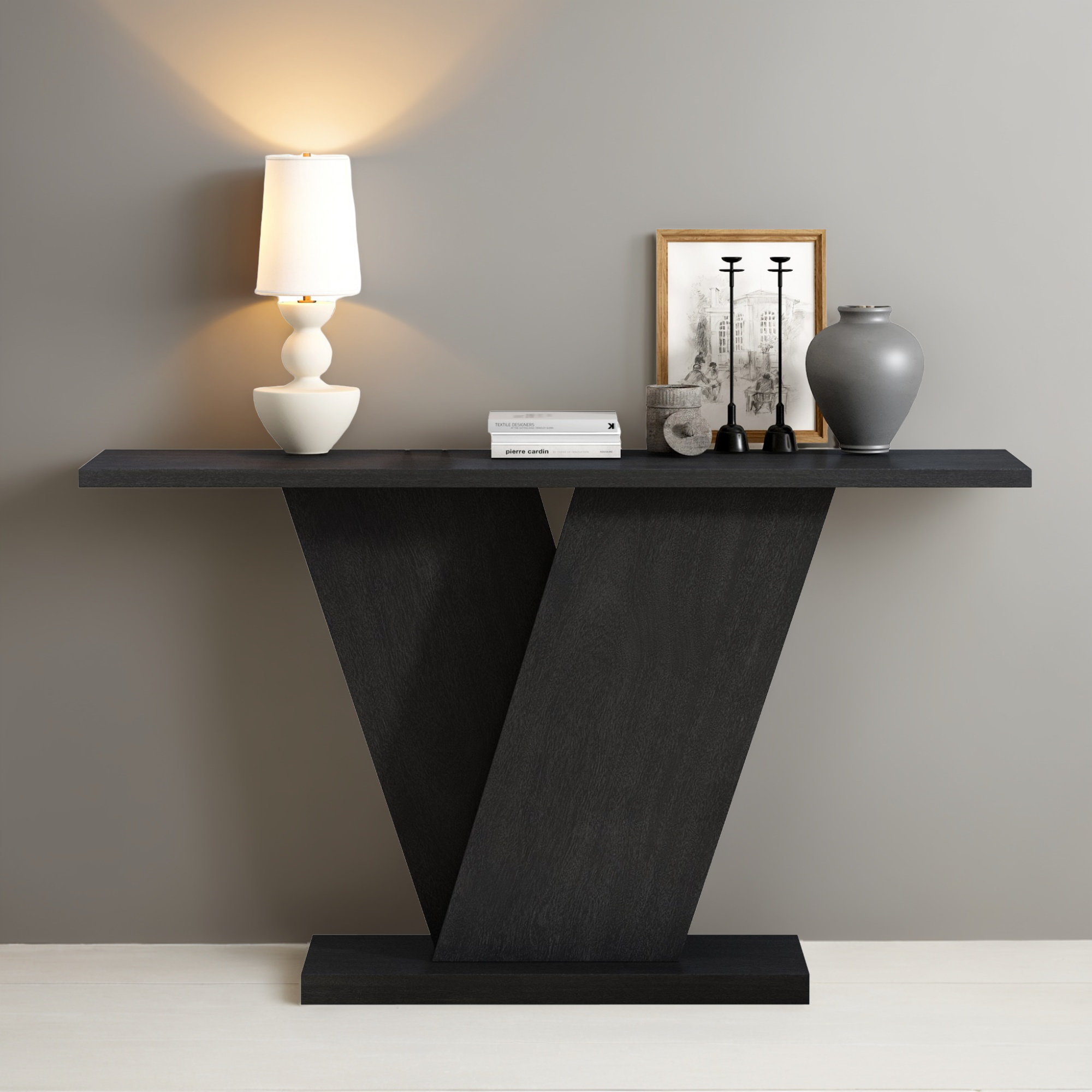 Corrigan Studio 60" Console Table Entryway Side Table for Hallway ...