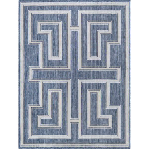 George Oliver Digeronimo Performance Geometric Indoor / Outdoor Rug ...