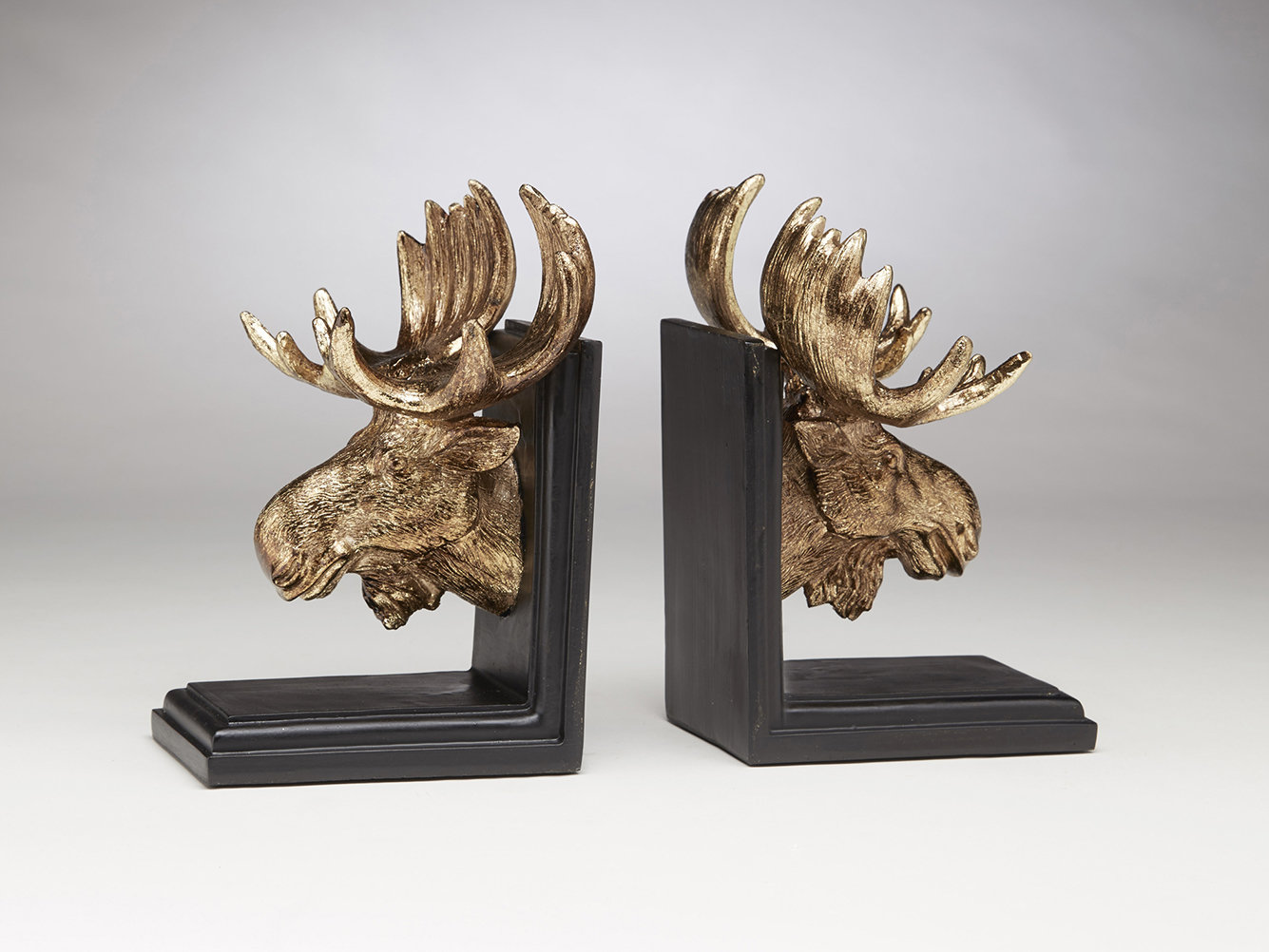 Millwood Pines Moose Bookends & Reviews | Wayfair
