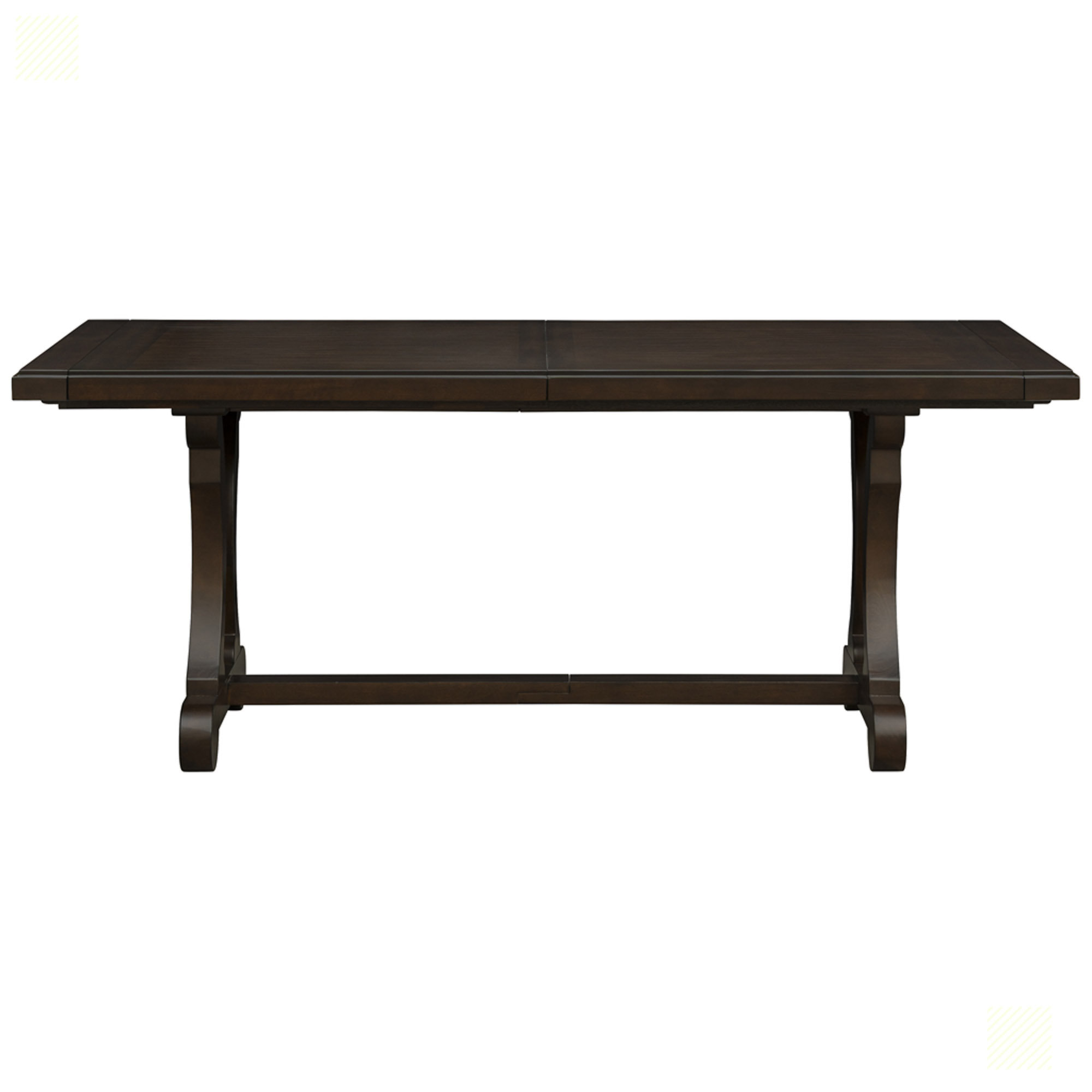 Canora Grey Satbar Rectangle Extension Dining Table for Dining Room ...