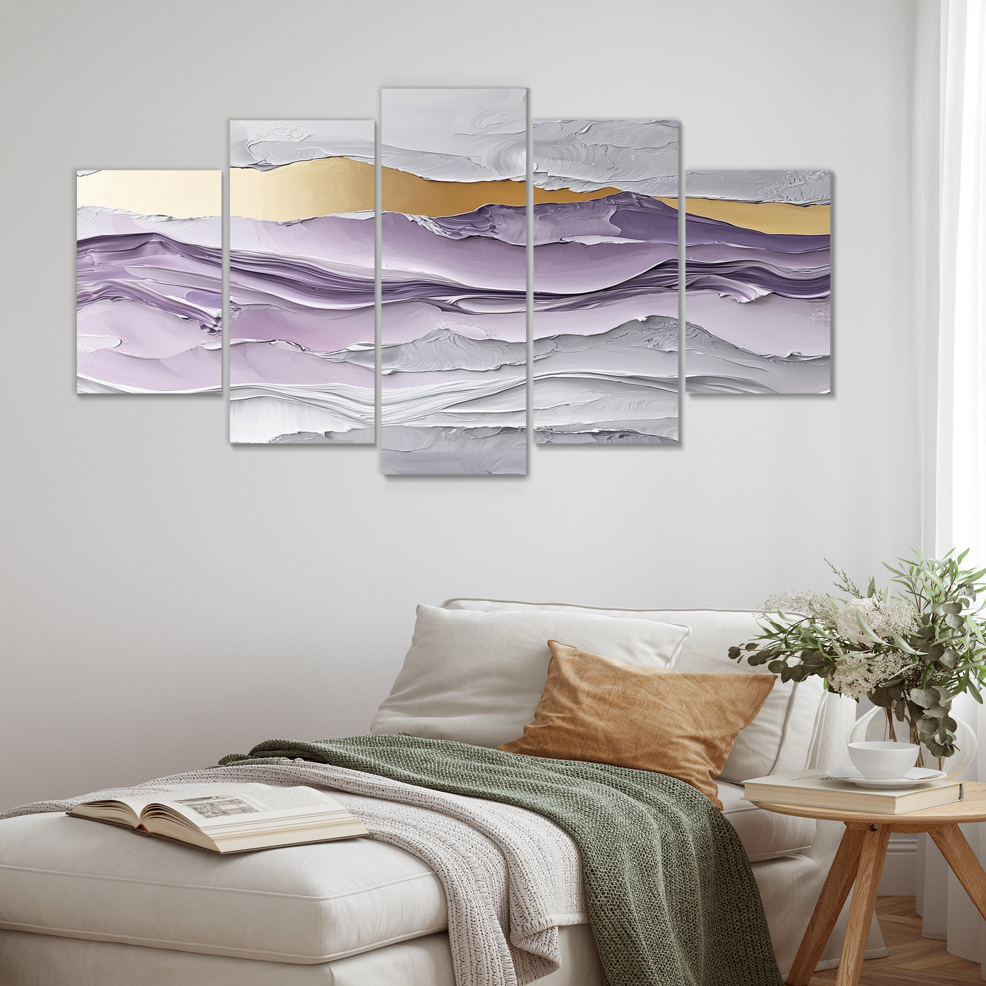 Mercer41 Epping - Transitional Wall Art - Modern Wall Art Canvas | Wayfair