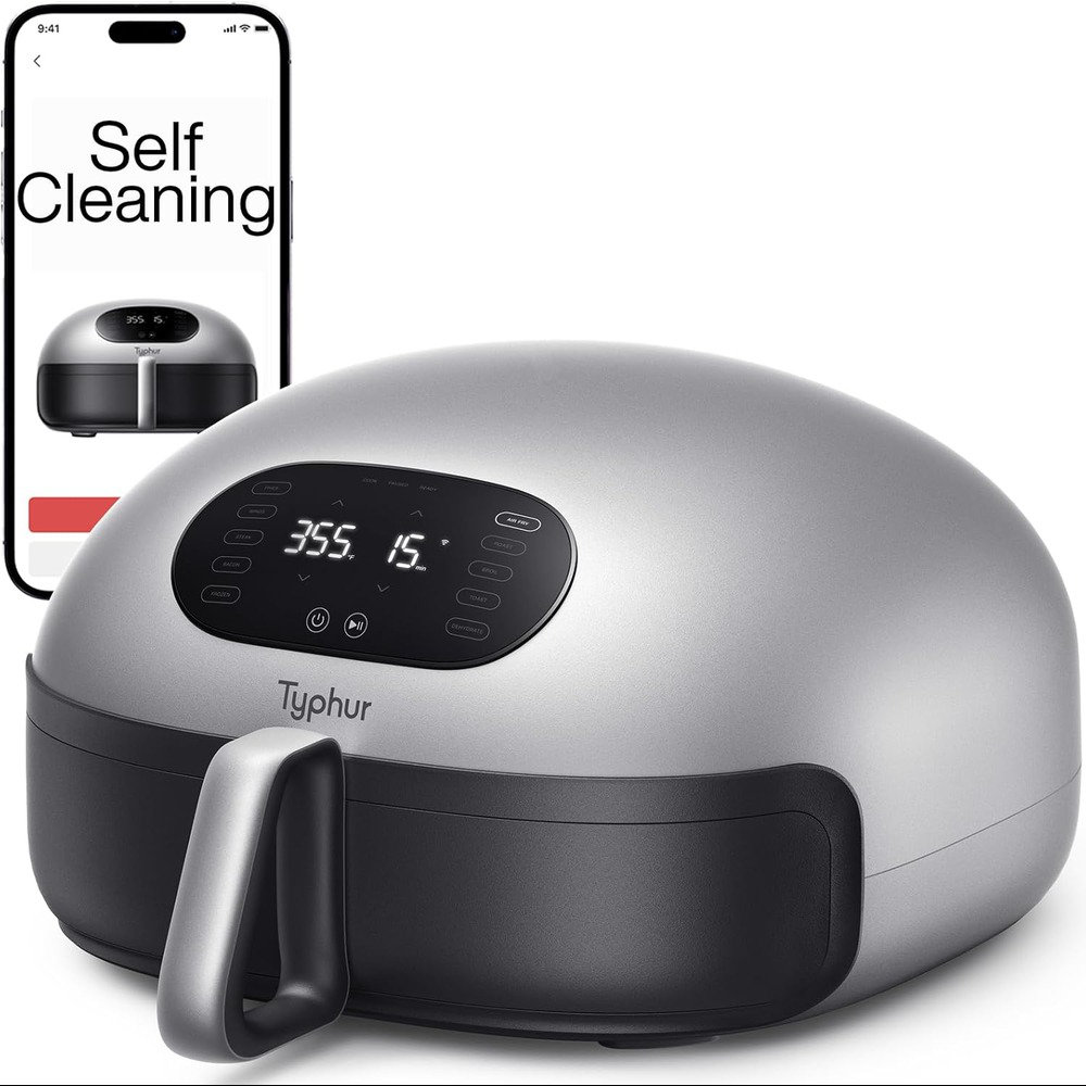 Invenitiah Dome Air Fryer, No.1 Cooking Speed Large Air Fryer With ...