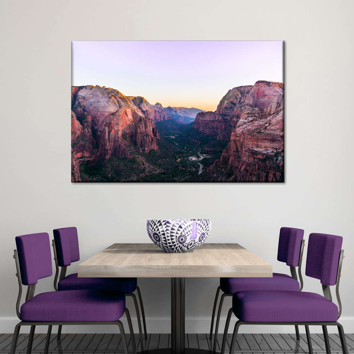 Millwood Pines USA National Parks Amazing Zion National Park Canvas ...