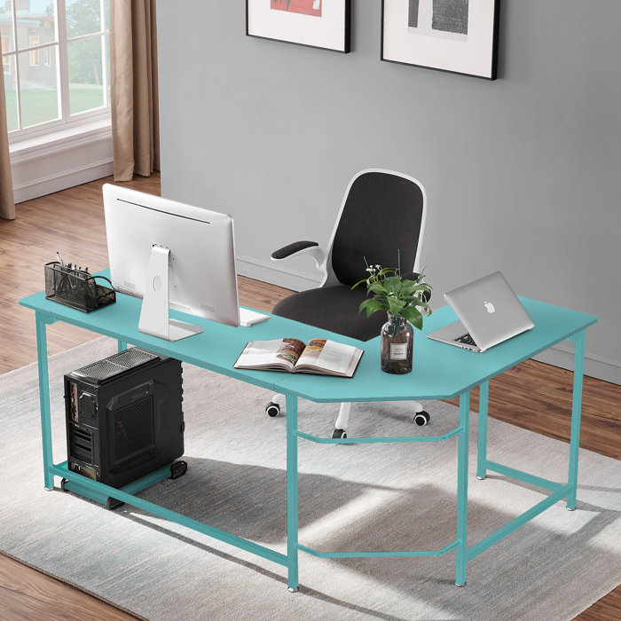 Ebern Designs Kowal 66.3'' Desk & Reviews | Wayfair
