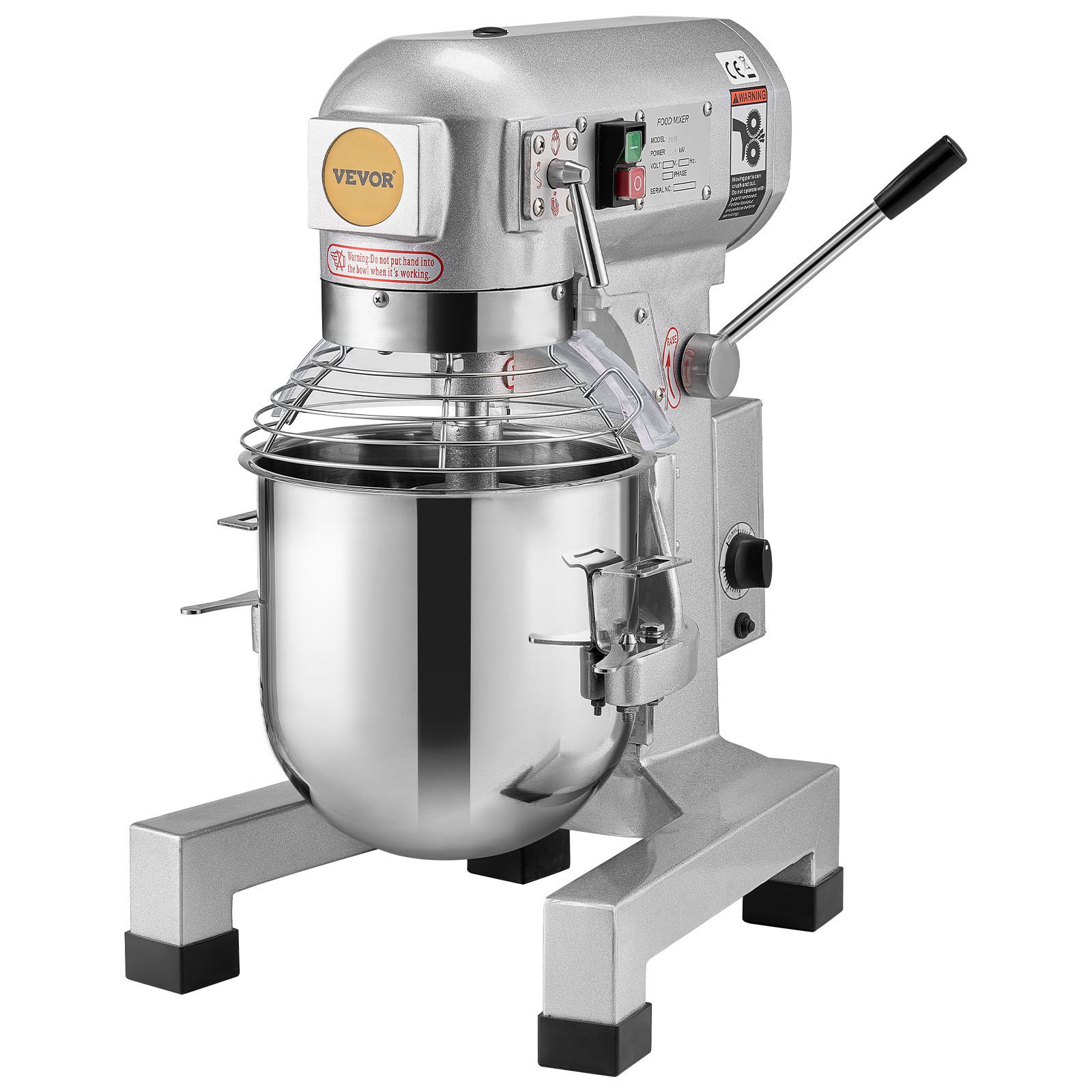 WORLD SHOP BOX Commercial Food Mixer 28.5L 3-Speed Stand Dough Mixer ...