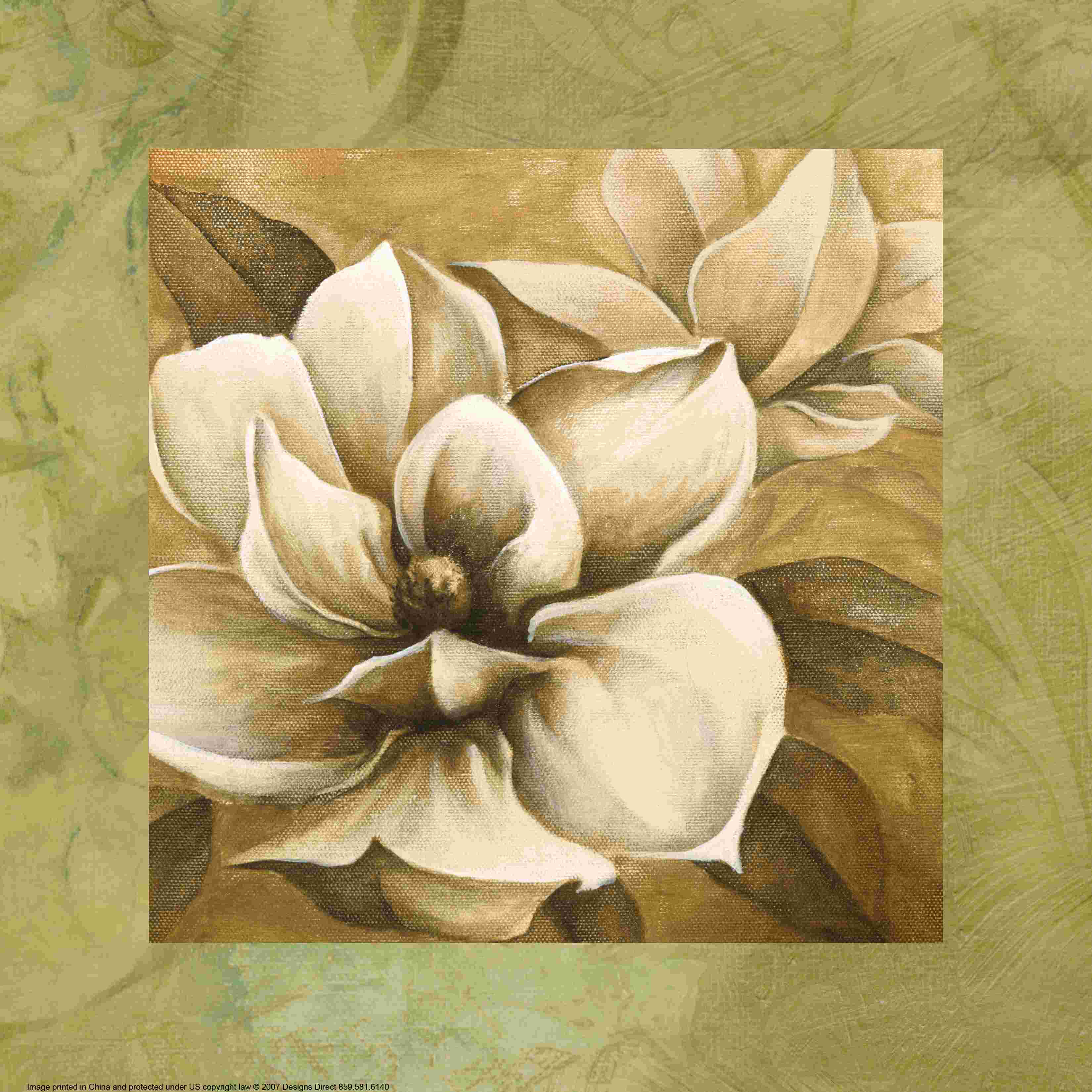 Winston Porter Magnolia Estate 1 - Wrapped Canvas Print | Wayfair