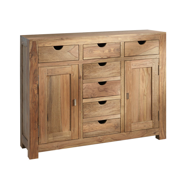 Union Rustic Highboard Quinto aus Massivholz 140 cm | Wayfair.ie