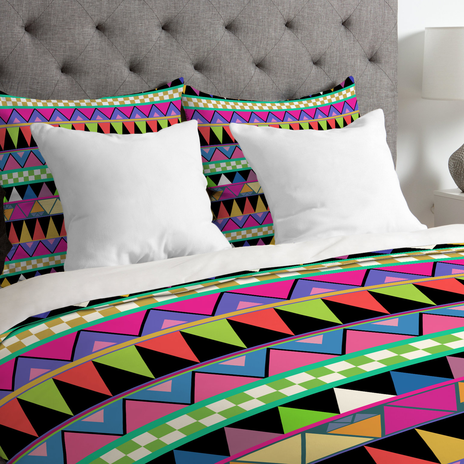 Deny Designs Housse de couette léger zigzag - Wayfair Canada