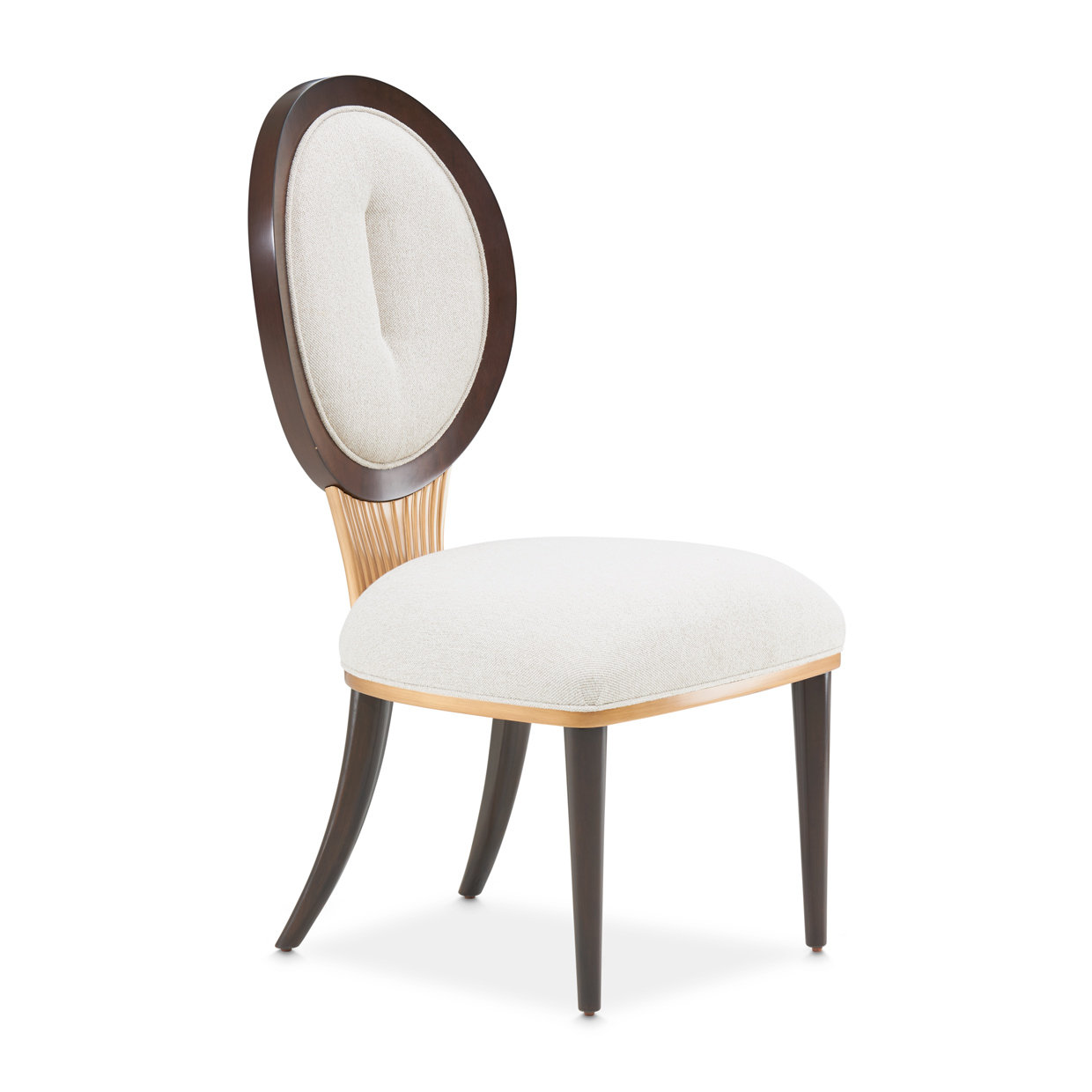 Michael Amini Upholstered Back Side Chair Dining Chair | Wayfair