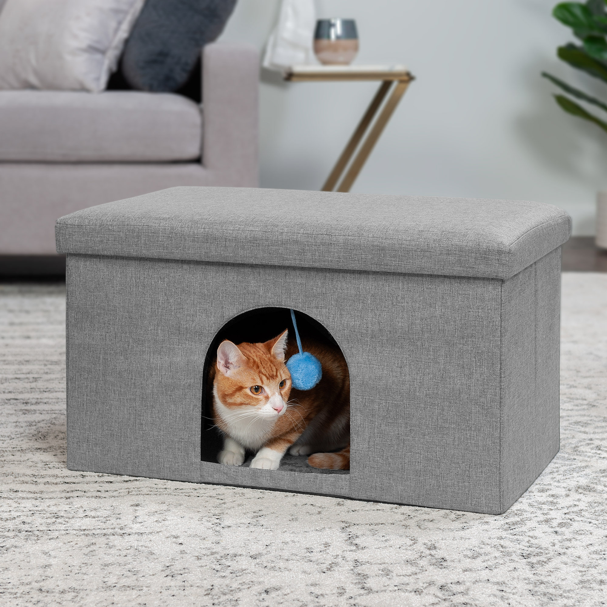 FurHaven Pet House Footstool Ottoman & Reviews | Wayfair