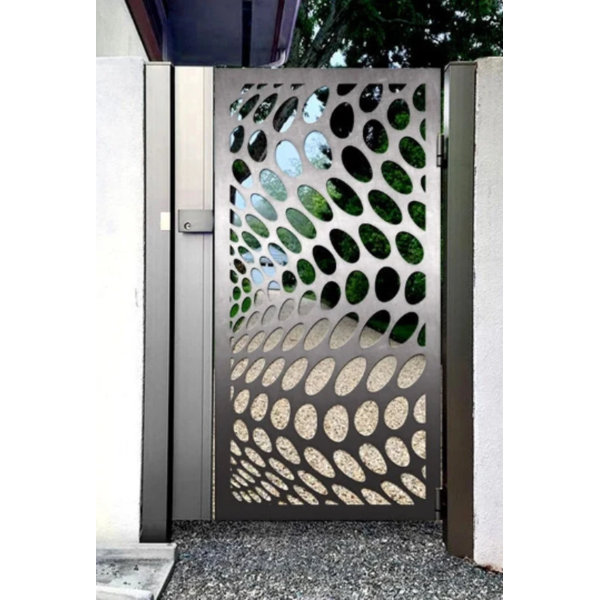 TAIMCO Silver Metal Gate - Wayfair Canada