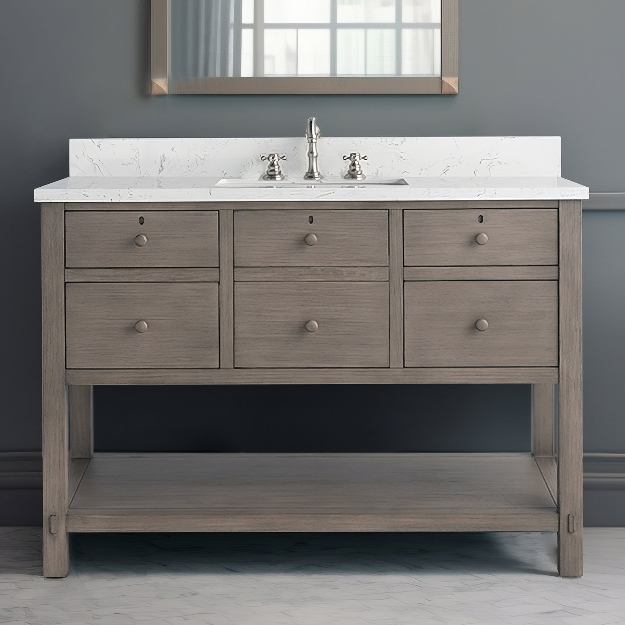 Freestanding Single Bathroom Vanity