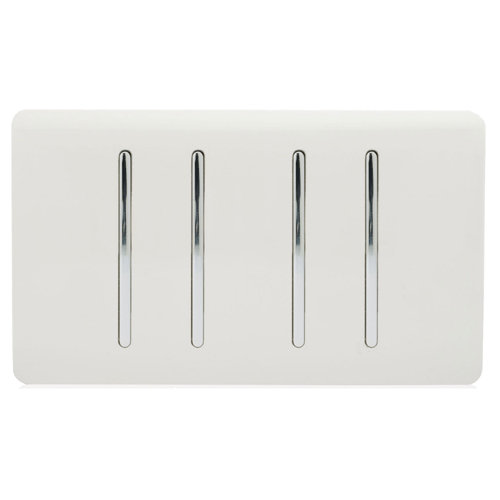 Trendi Switch Intermediate Plate Wall Mounted Light Switch | Wayfair.co.uk