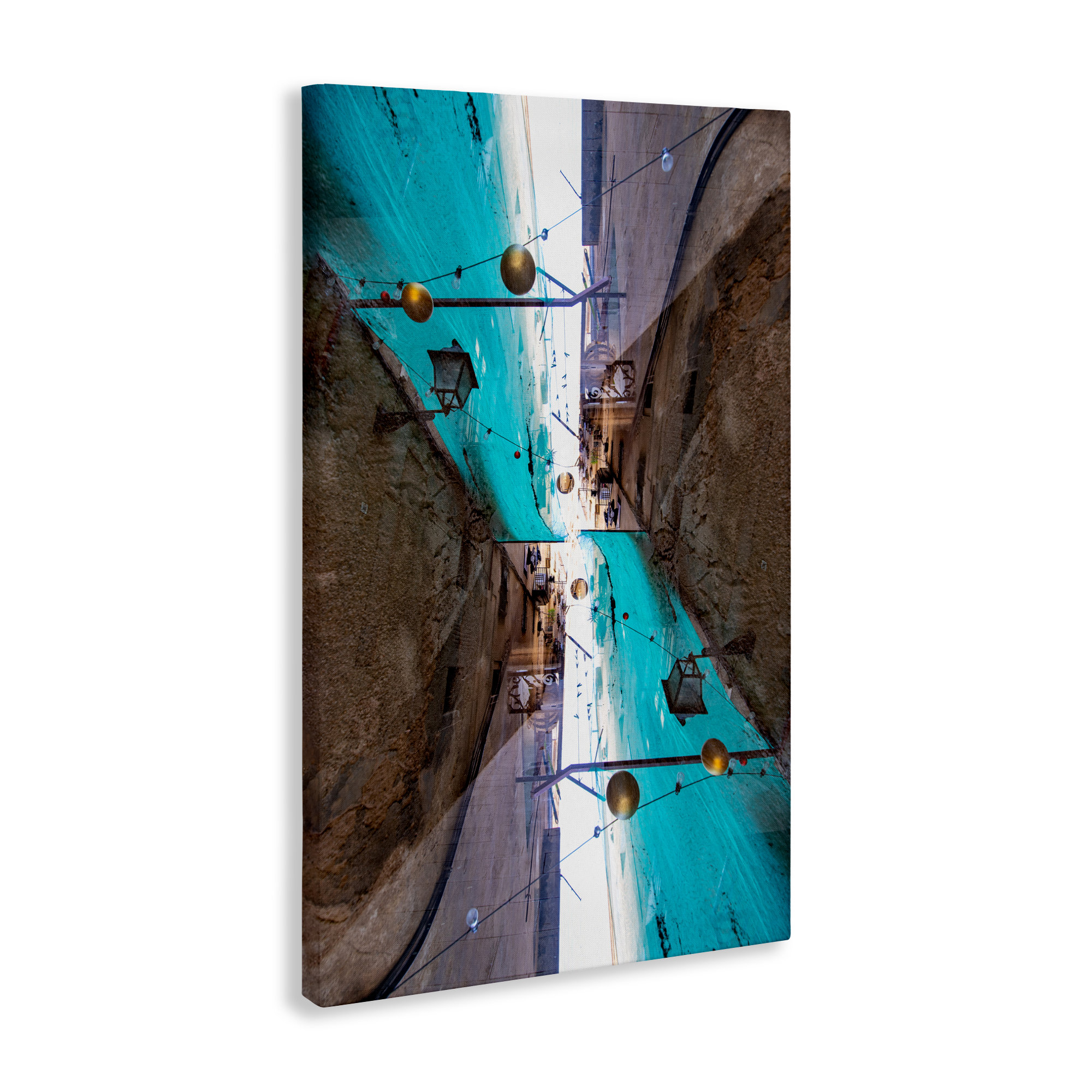 Wrought Studio Urban Surrealist Perspective Canvas, design by Robin ...