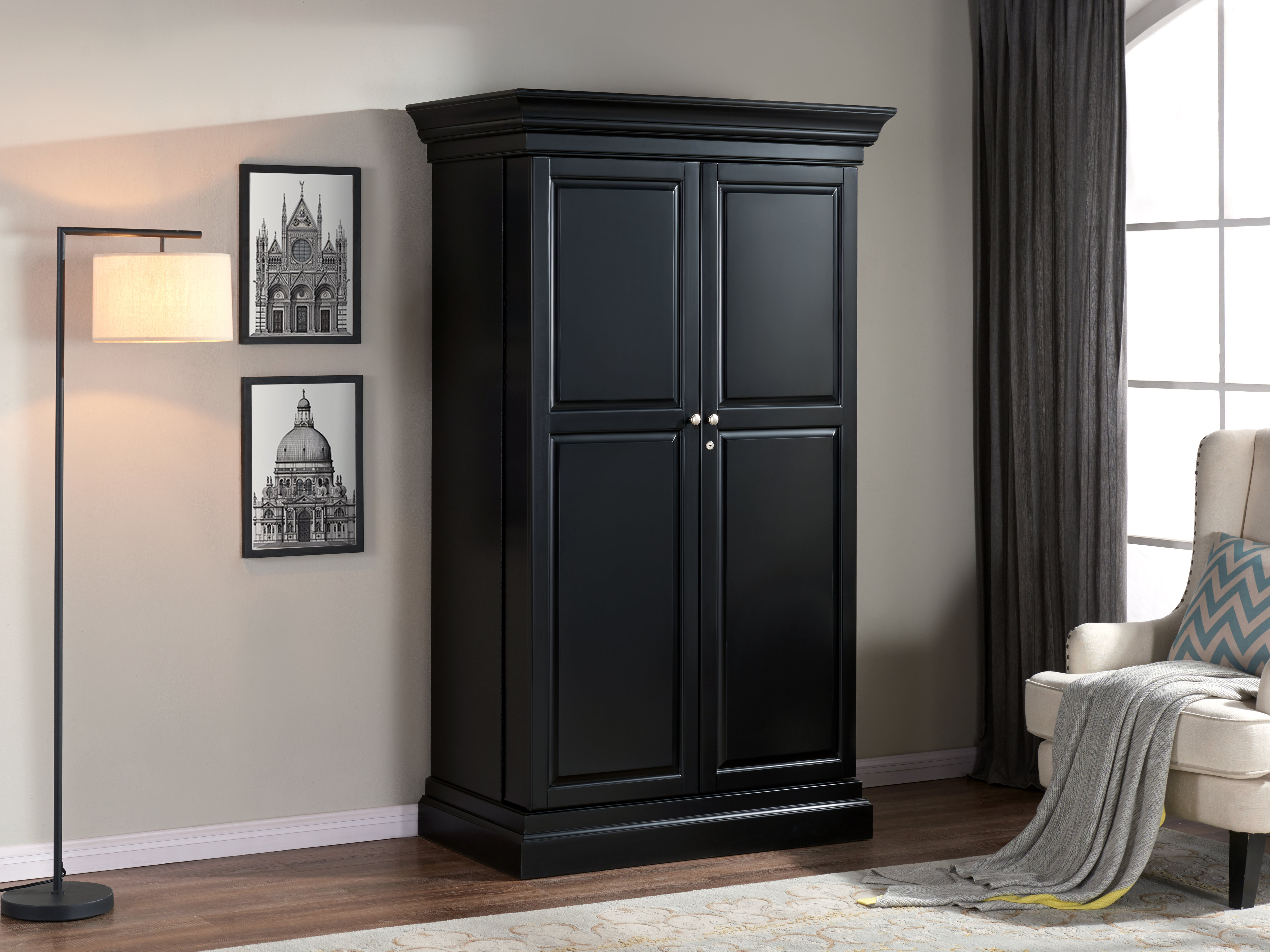 HB Home Ashton Bar Cabinet & Reviews | Wayfair
