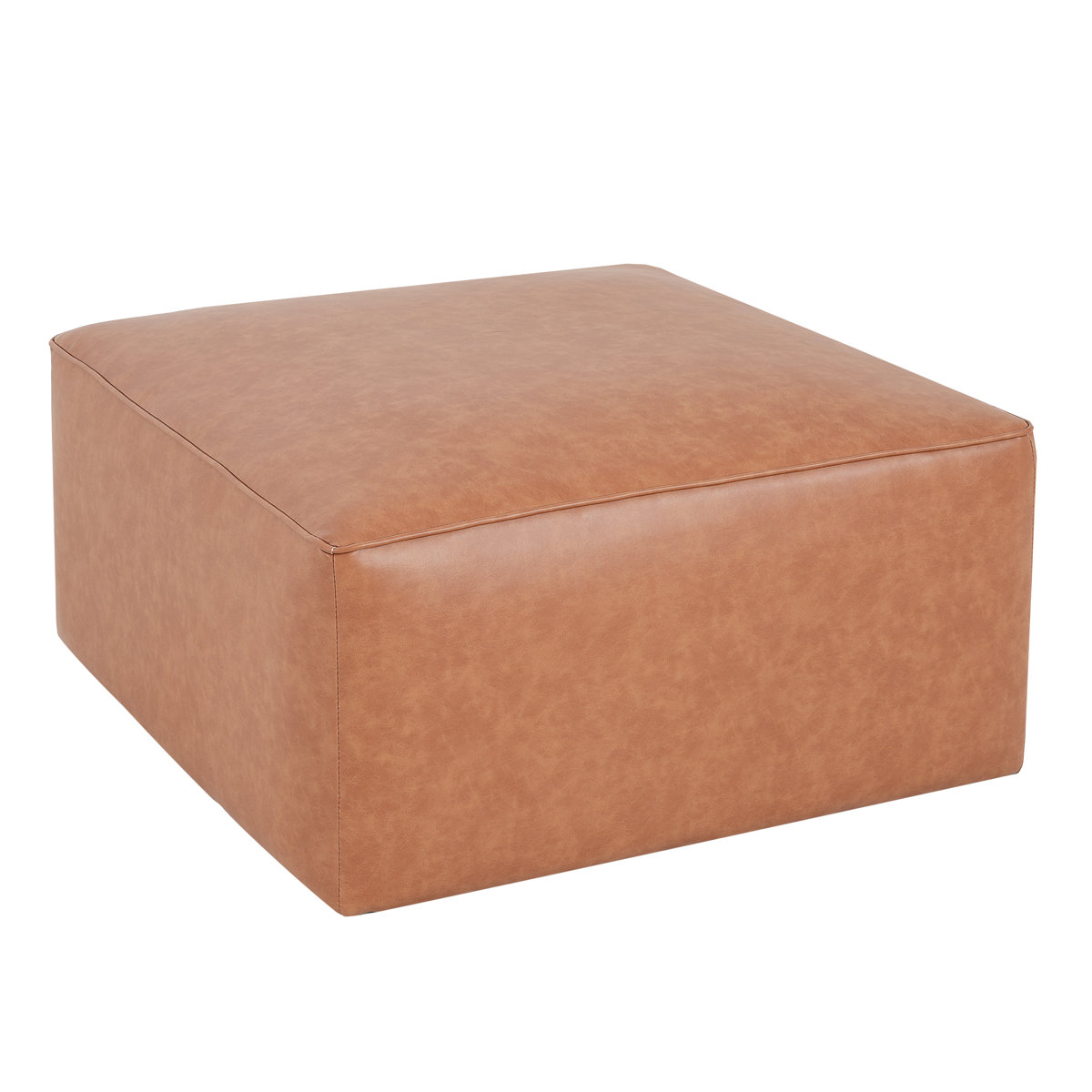 Latitude Run® Orrey PU Leather Upholstered Ottoman & Reviews | Wayfair