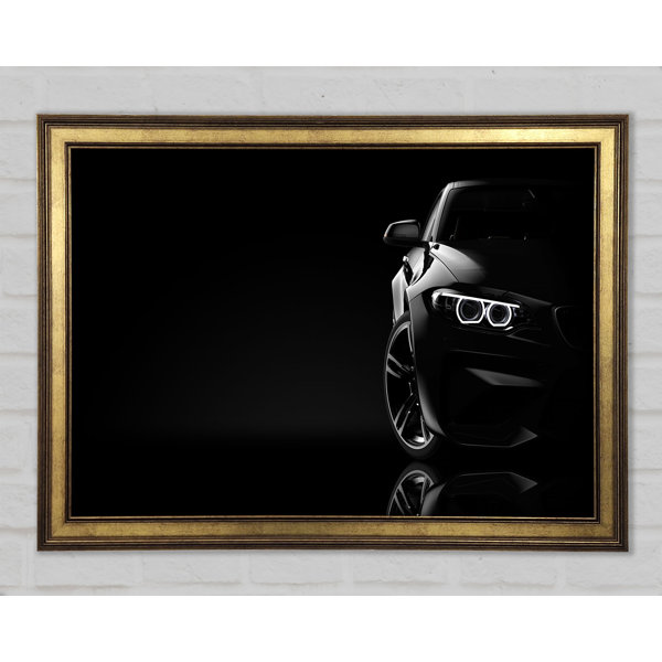 17 Stories Sleek Half A Car Shot - Einzelner Bilderrahmen Kunstdrucke ...
