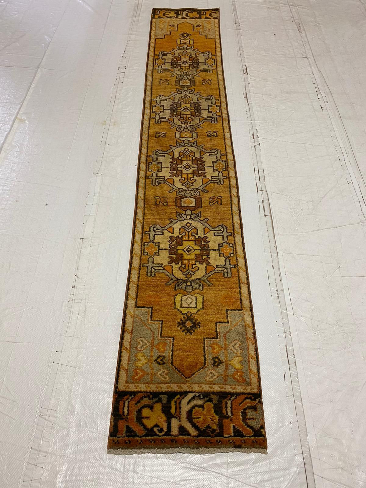 Foundry Select Bhavith One-of-a-Kind 1'8" X 10'2" Runner Wool Area Rug ...