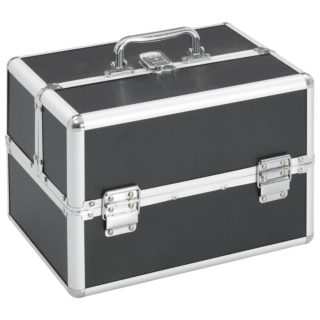 Latitude Run® Make-Up Case 8.7"X11.8"X8.3" Aluminum | Wayfair