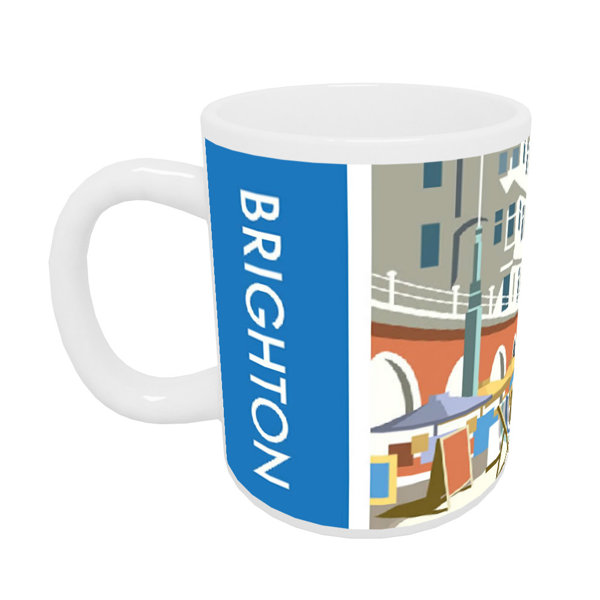 Happy Larry Harriet Brighton Beach, East Sussex Mug | Wayfair.co.uk