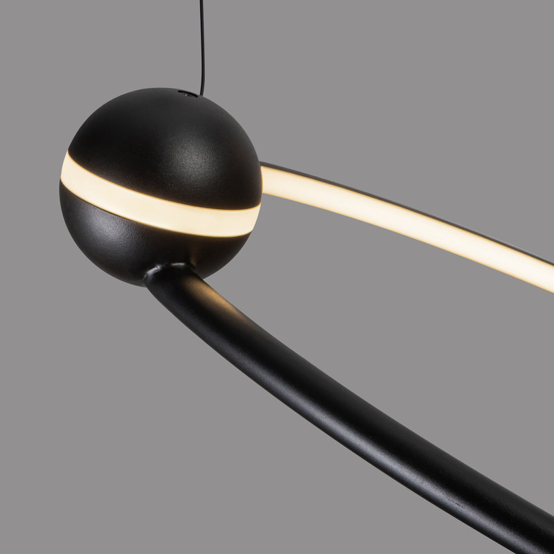 Kuzco Lighting Isho 3 - Light Dimmable LED Geometric Chandelier | Wayfair