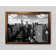 Ebern Designs Chicago City View B N W - Single Picture Frame Print ...
