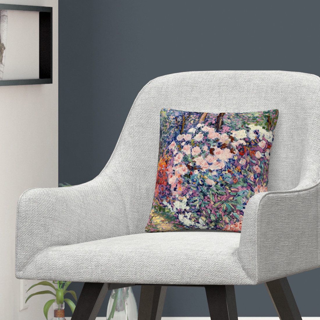 Trademark Fine Art Masters Fine Art Flowers in the Forest Decorative ...