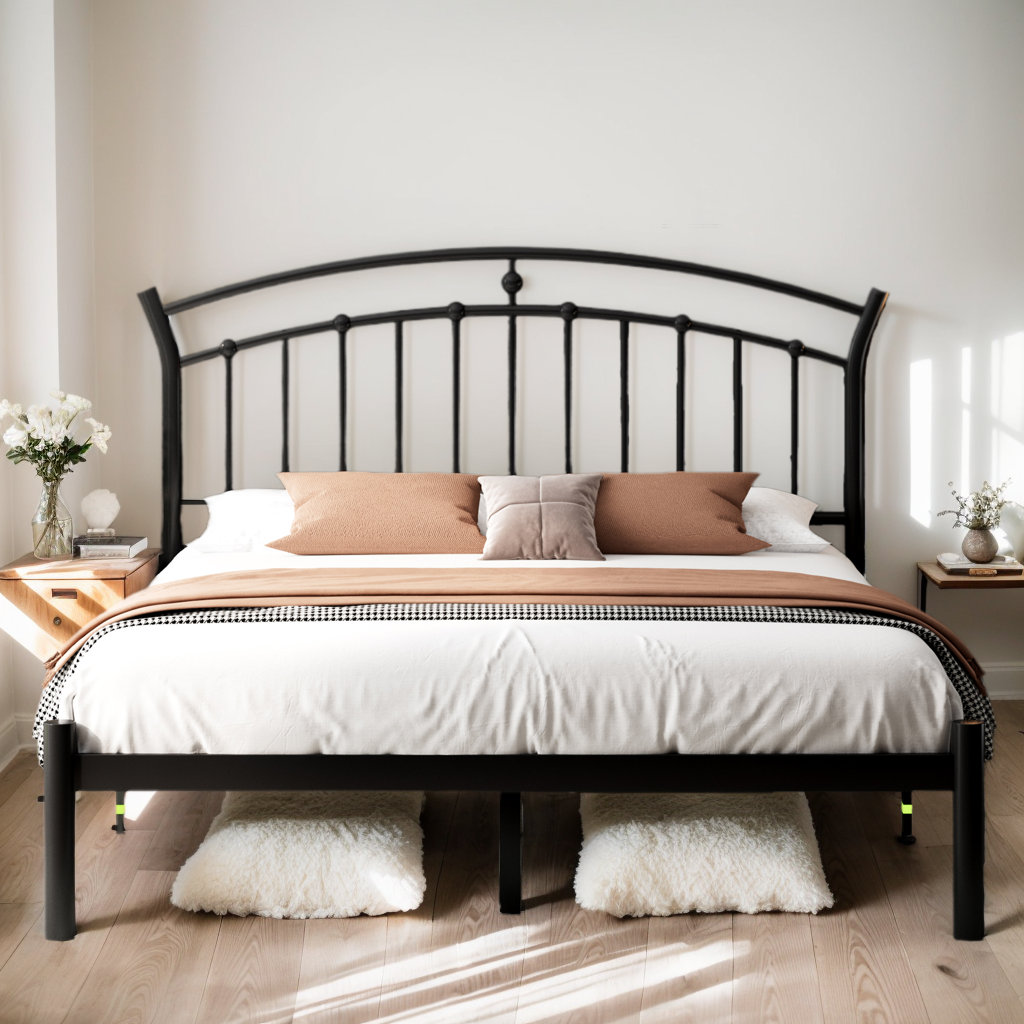 Halence Slat Headboard Design Bed | Wayfair