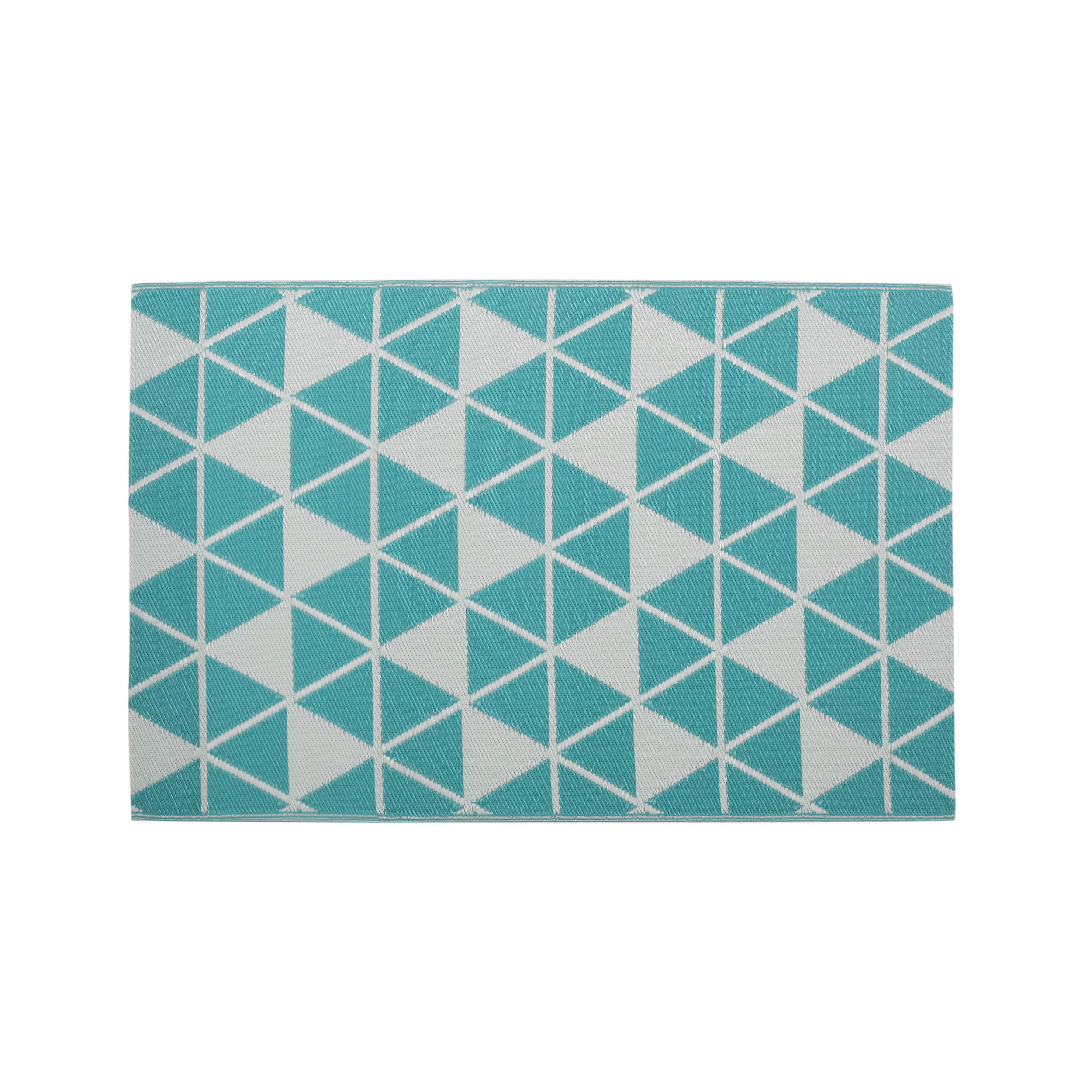 Ebern Designs 4” x 6” Outdoor Patio Rug, Waterproof Reversible Plastic ...