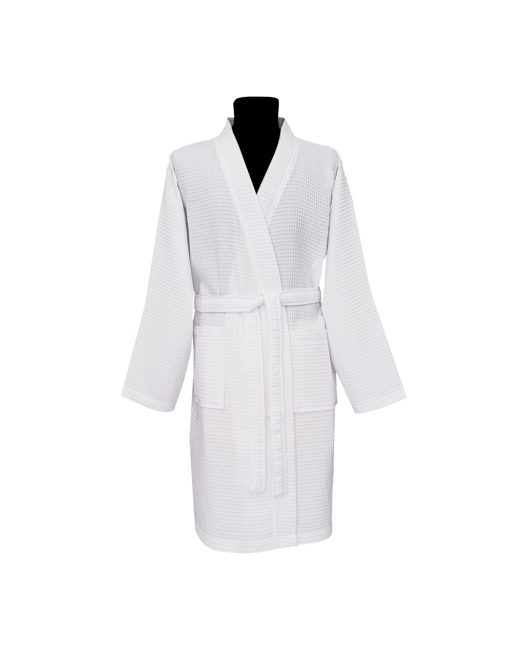 Alwyn Home Brenna Waffle Kimono Bathrobe Loops | Wayfair