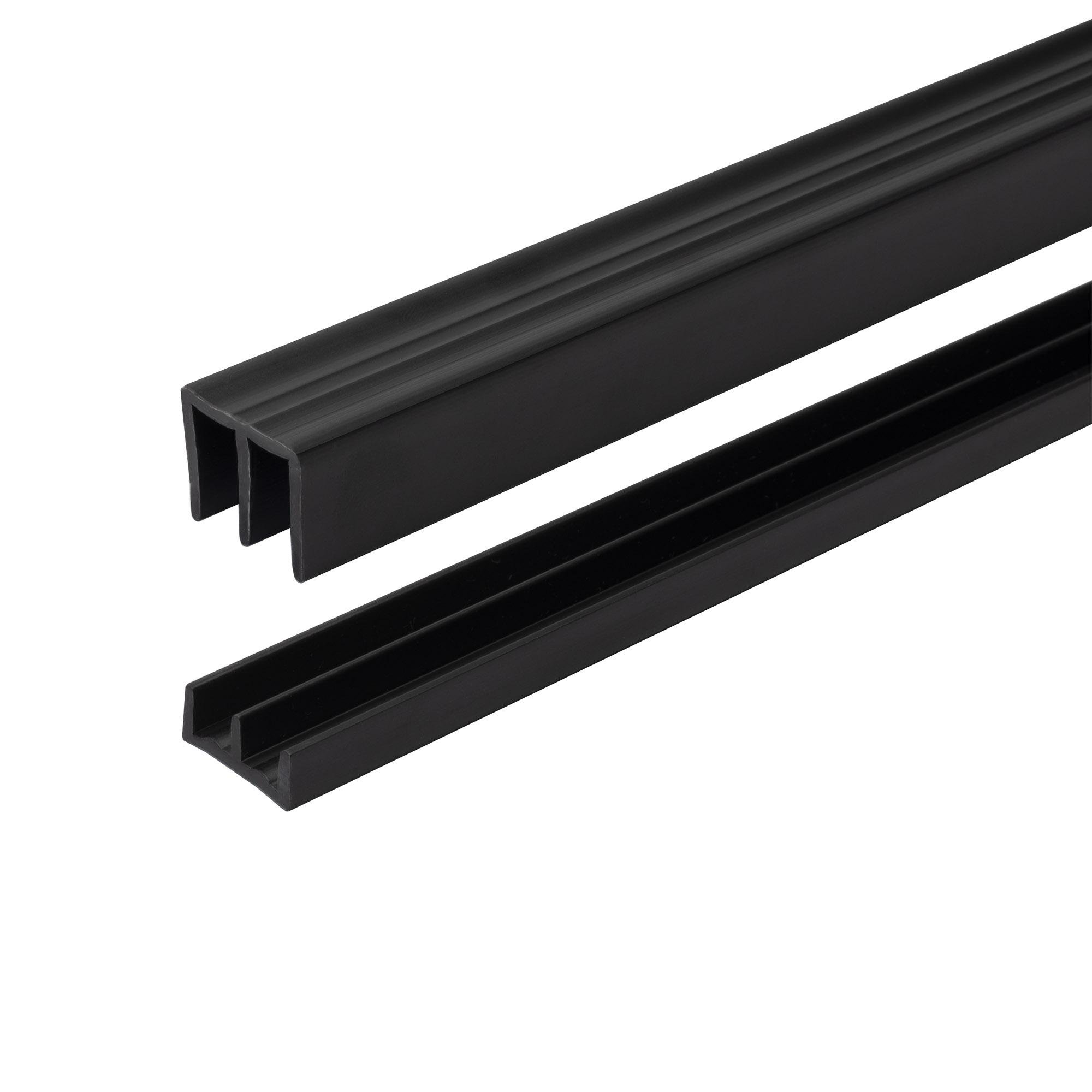 Outwater Plastic 1.38" Thick x 1.38" Wide x 36" Length Molding Track ...